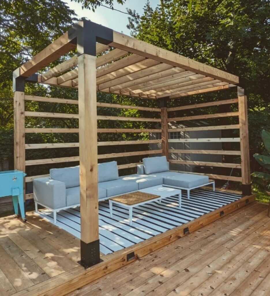 Pergola Installation - Paradise Deck Builders Inc. Durham